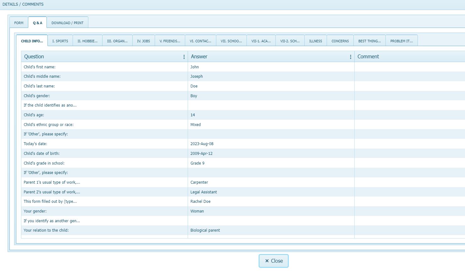 How do I view assessment comments or open-ended responses? - answers ...
