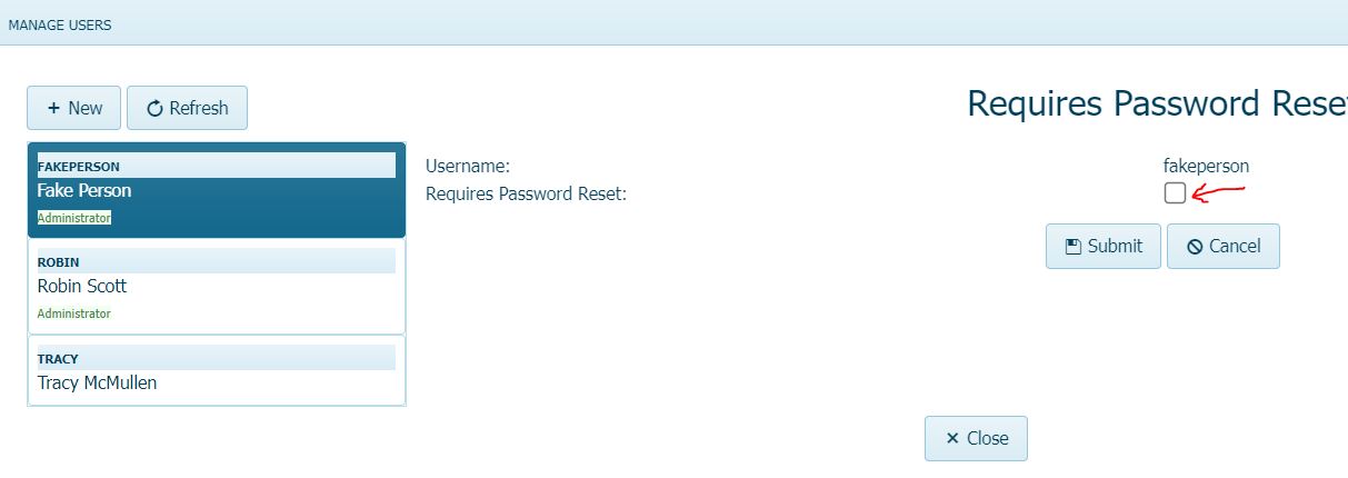 How do I change or reset a user's password? - answers.aseba.org