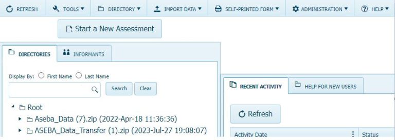 How do I search for an assessed person? (PC, Web, Network) - answers ...