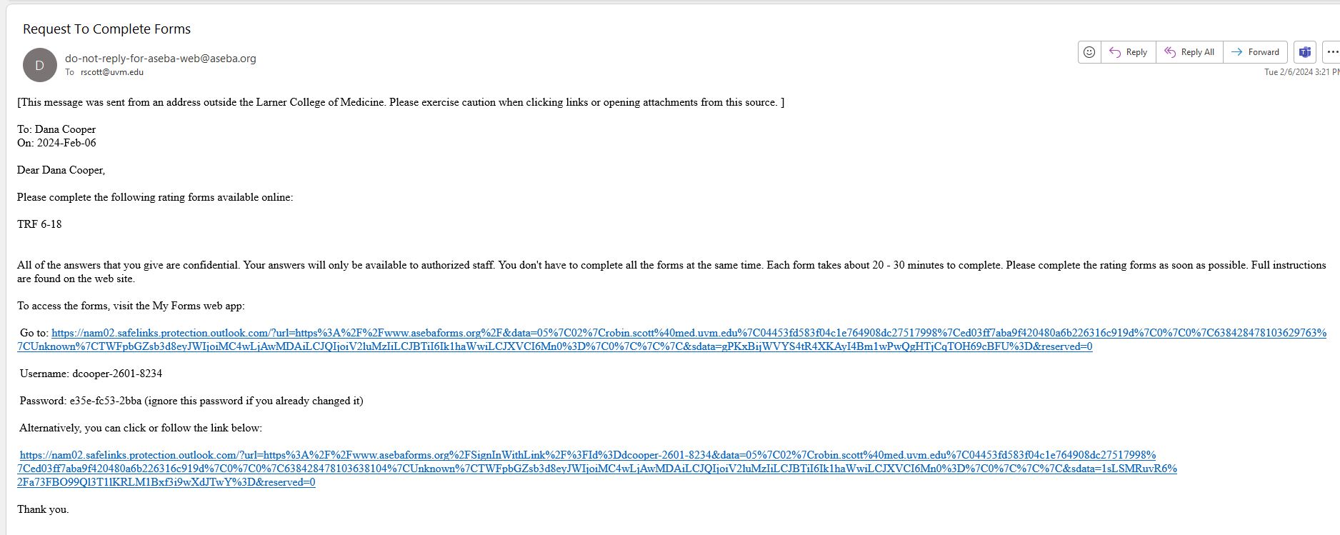 Example of Message Sent to Informant and What an Informant should ...